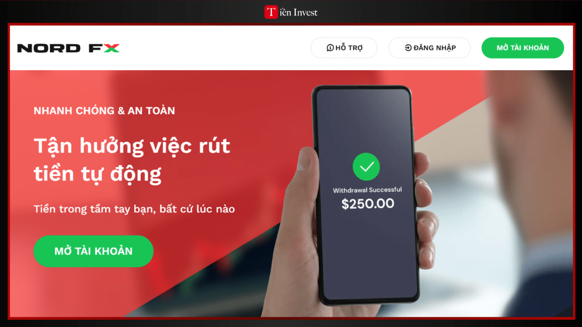 NordFX – Đánh giá sàn chi tiết nhất